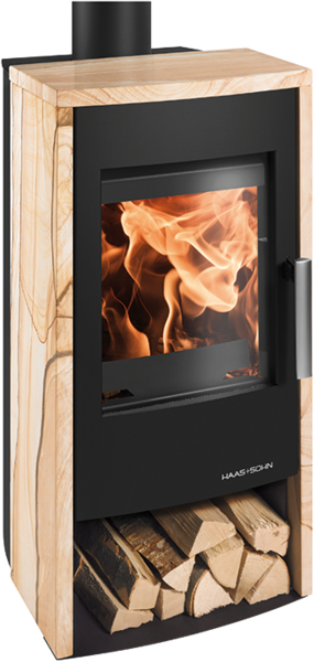 Fireplace stove AZUL [archiv] | Haas + Sohn